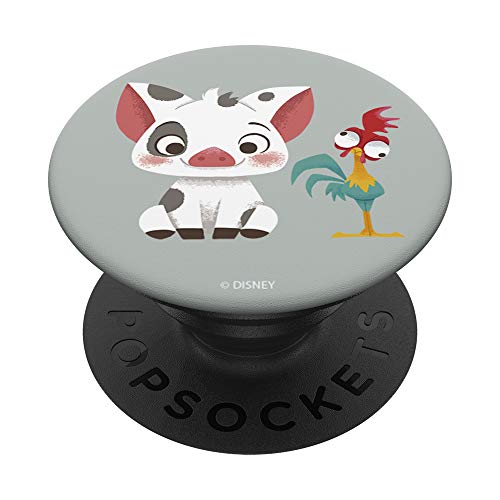 Disney Moana Pua And Hei Hei Cartoony PopSockets PopGrip: Swappable Grip for Phones & Tablets