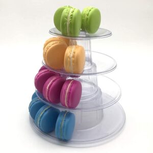 Candora 4-Storey Macaron Display Stand Cake Stand Macaron Tower