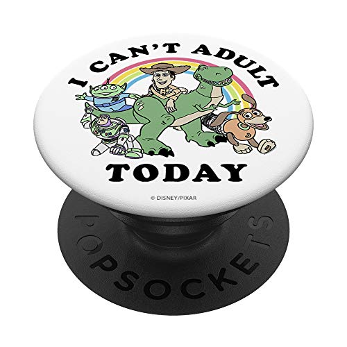 Disney Pixar Toy Story Toy Friends I Can't Adult Today PopSockets PopGrip: Swappable Grip for Phones & Tablets