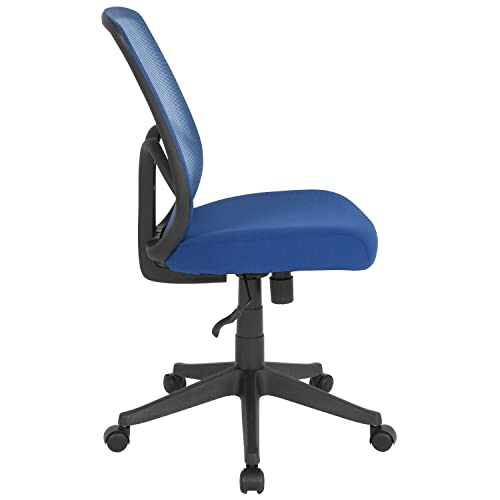 Flash Furniture Salerno Series High Back Navy Mesh Office Chair