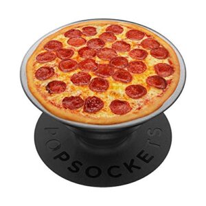 pepperoni pizza popsockets popgrip: swappable grip for phones & tablets