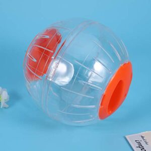 POPETPOP Hamster Running Ball Run Exercise Ball Run-About Mini Ball for Small Animal Pet (Orange)