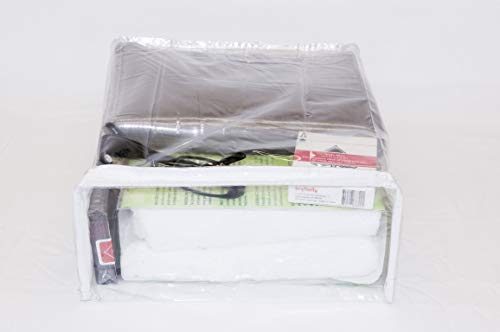 Clear Vinyl Zippered Storage Bags 9 x 11 x 4 Inch 10-Pack