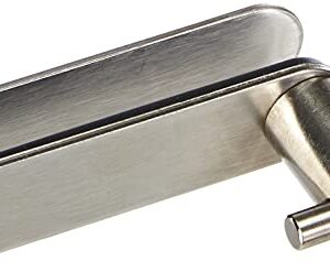 Tiger Rhino Glass Shower Door Towel Hook, 13x6,1x3,7 cm, Stainless Steel Brushed