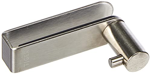 Tiger Rhino Glass Shower Door Towel Hook, 13x6,1x3,7 cm, Stainless Steel Brushed