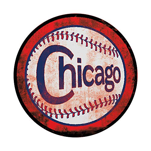 Distressed North Side Chicago Baseball Players PopSockets Swappable PopGrip