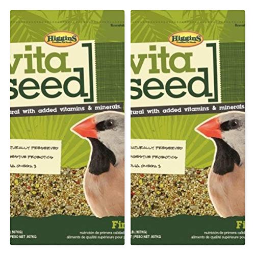 Higgins 2 Pack Vita Seed Finch Bird Food 2 lb. Ea. Finch Food 2 Bags 4 Pounds Total