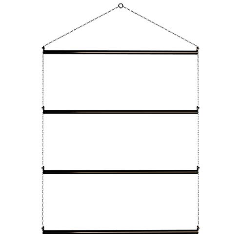 Echo Beach Equestrian Blanket Rack 33" (Black). Available in Black, Blue, Red & Pink. Suitable for Horse Blankets, Saddle Blankets and Pads. Extra Wide for Western Saddle Blankets and Horse Blankets.