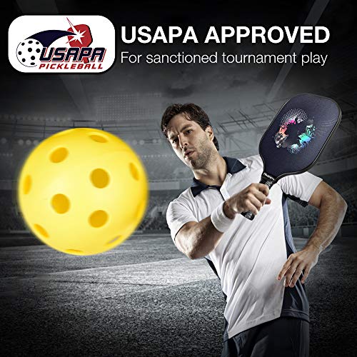 niupipo Pickleball Paddle, USAPA Approved Pro Graphite Pickleball Paddle/Paddles Set, Polypropylene Honeycomb Core, Cushion 4.25In Grip, Portable Bag/Paddle Cover, Lightweight Pickleball Racket