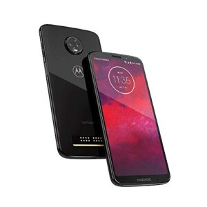 Motorola Moto Z3 MOTXT192917 GSM/CDMA LTE Unlocked Droid Edition 5G Capable - Ceramic Black