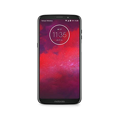 Motorola Moto Z3 MOTXT192917 GSM/CDMA LTE Unlocked Droid Edition 5G Capable - Ceramic Black