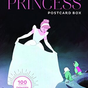 Disney Princess Postcard Box: 100 Collectible Postcards (Disney Art Stationery, Gift for Disney Lover)