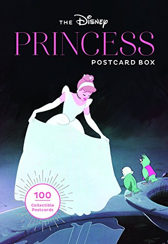 Disney Princess Postcard Box: 100 Collectible Postcards (Disney Art Stationery, Gift for Disney Lover)