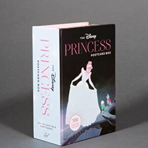 Disney Princess Postcard Box: 100 Collectible Postcards (Disney Art Stationery, Gift for Disney Lover)