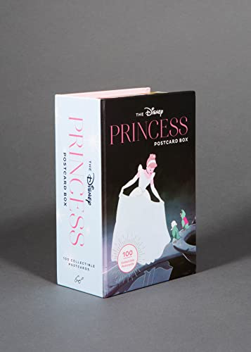 Disney Princess Postcard Box: 100 Collectible Postcards (Disney Art Stationery, Gift for Disney Lover)