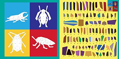 Paint by Sticker Kids: Beautiful Bugs: Create 10 Pictures One Sticker at a Time! (Kids Activity Book, Sticker Art, No Mess Activity, Keep Kids Busy)