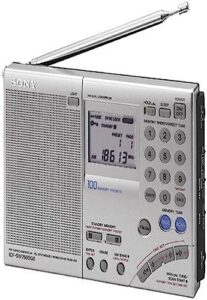 sony icf-sw7600gr am/fm shortwave world band receiver with single side band reception