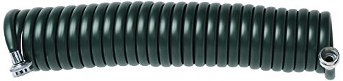 Plastair SpringHose PUWE625B94H-AMZ Light EVA Drinking Water Safe Recoil Garden Hose, Green, 3/8-Inch by 25-Foot