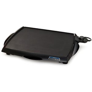 presto 07046 tilt 'n drain big griddle cool-touch electric griddle