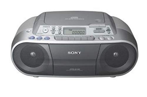 Sony CFDS01 CD Radio Cassette Recorder - Silver