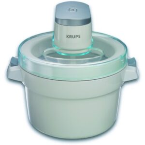 krups gvs142 automatic ice-cream maker, white