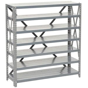 global industrial open steel shelving 7 shelves no bin - 36x12x39