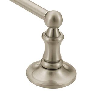 moen dn6718bn danbury 18-inch -towel bar, brushed nickel