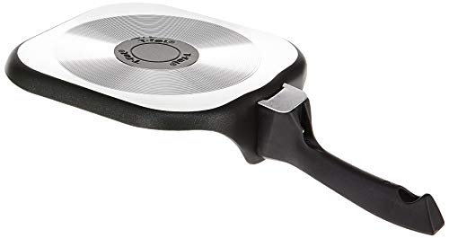 T-fal B36314 Specialty Nonstick Mini-Cheese Griddle Cookware, 6.5-Inch, Black