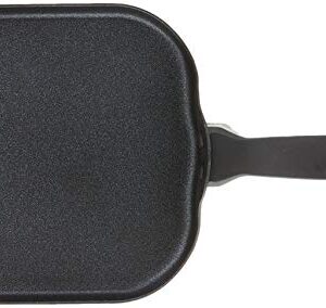 T-fal B36314 Specialty Nonstick Mini-Cheese Griddle Cookware, 6.5-Inch, Black