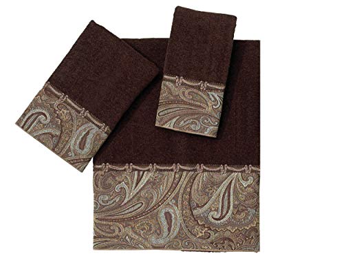 Avanti Linens 17892JAV Bradford Hand Towel, Java