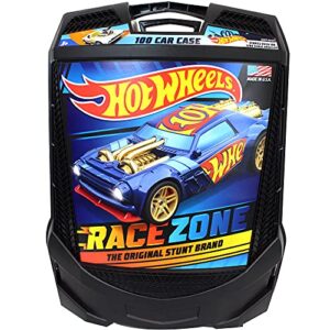 hot wheels 100-car, rolling storage case with retractable handle, model:20135