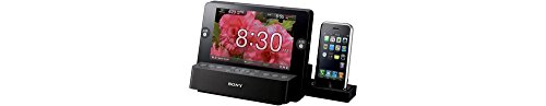 Sony ICFCL75IP 30-Pin iPhone/iPod Clock Radio Speaker Dock with 7-Inch LCD Screen (Black) (Discontinued by Manufacturer)