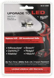 milwaukee 49-81-0090 m12/m18 flashlight led upgrade kit