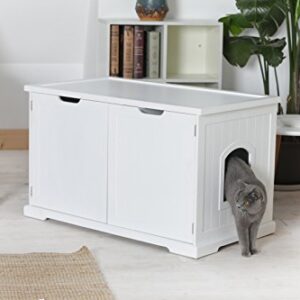 Merry Products Cat Washroom Bench, White