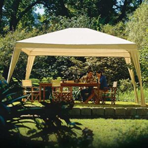 coolaroo 446703, camel isabella easy to assemble travel canopy gazebo tent 10' x 12'