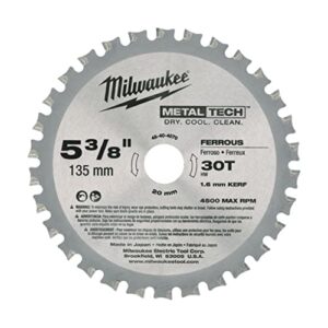 circular saw blade, 5-3/8 in, 30 teeth