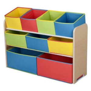 Delta Multi-Color Deluxe Toy Organizer with Storage Bins