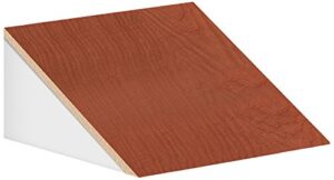 salsbury industries 30052che 24-inch deep sloping hood for open access designer locker and designer gear locker, cherry red