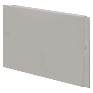 salsbury industries end base for 12-inch metal locker, gray