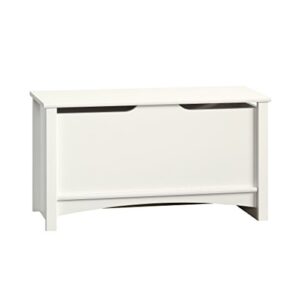 sauder shoal creek storage chest, soft white finish