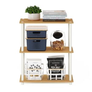 Furinno Turn-N-Tube Display Rack, 3-Tier Single, Beech