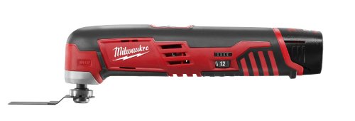 Milwaukee Electric Tool 2426-21 M12 Cordless Multi-Tool Kit, 12 V, Li-Ion, 1.5 Ah, 5000-20000 opt