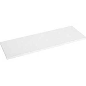 knape & vogt 1980wh-8x36 melamine shelf, 8"w x 36"l, white (pack of 5)