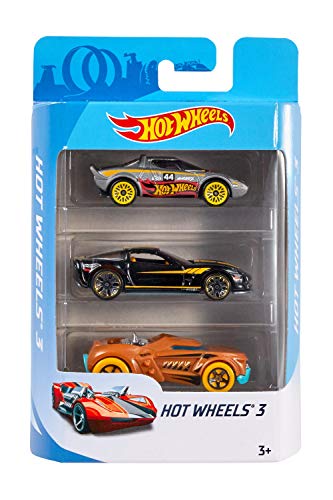 Hot Wheels K5904 Basic Car Assortment 3 Pack