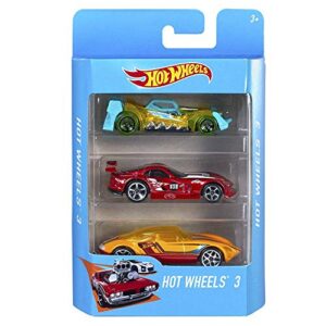 Hot Wheels K5904 Basic Car Assortment 3 Pack