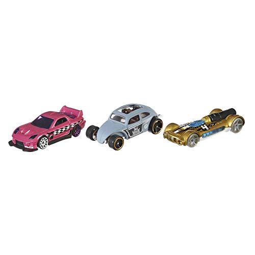 Hot Wheels K5904 Basic Car Assortment 3 Pack