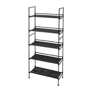 neu home espresso 5 tier wide free standing shelf