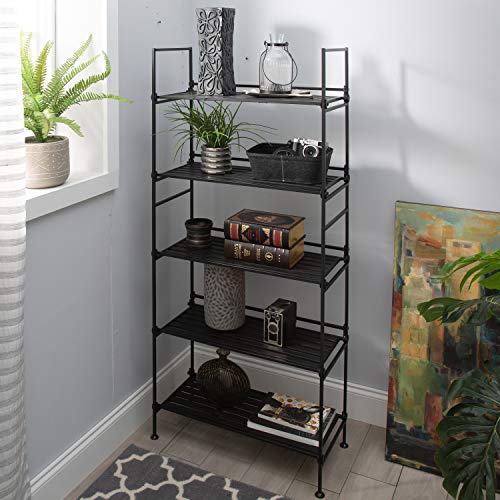 Neu Home Espresso 5 Tier Wide Free Standing Shelf