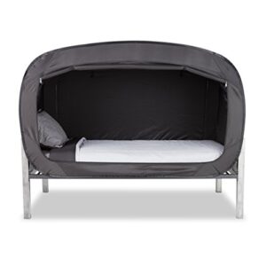 Privacy Pop Bed Tent (Twin) - Black