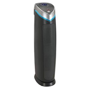 Germ Guardian Air Purifier with HEPA 13 Pet Filter, Removes 99.97% of Pollutants, Covers Large Room up to 915 Sq. Foot in 1 Hr, UV-C Light Helps Reduce Germs, Zero Ozone Verified, 28", Gray, AC5250PT